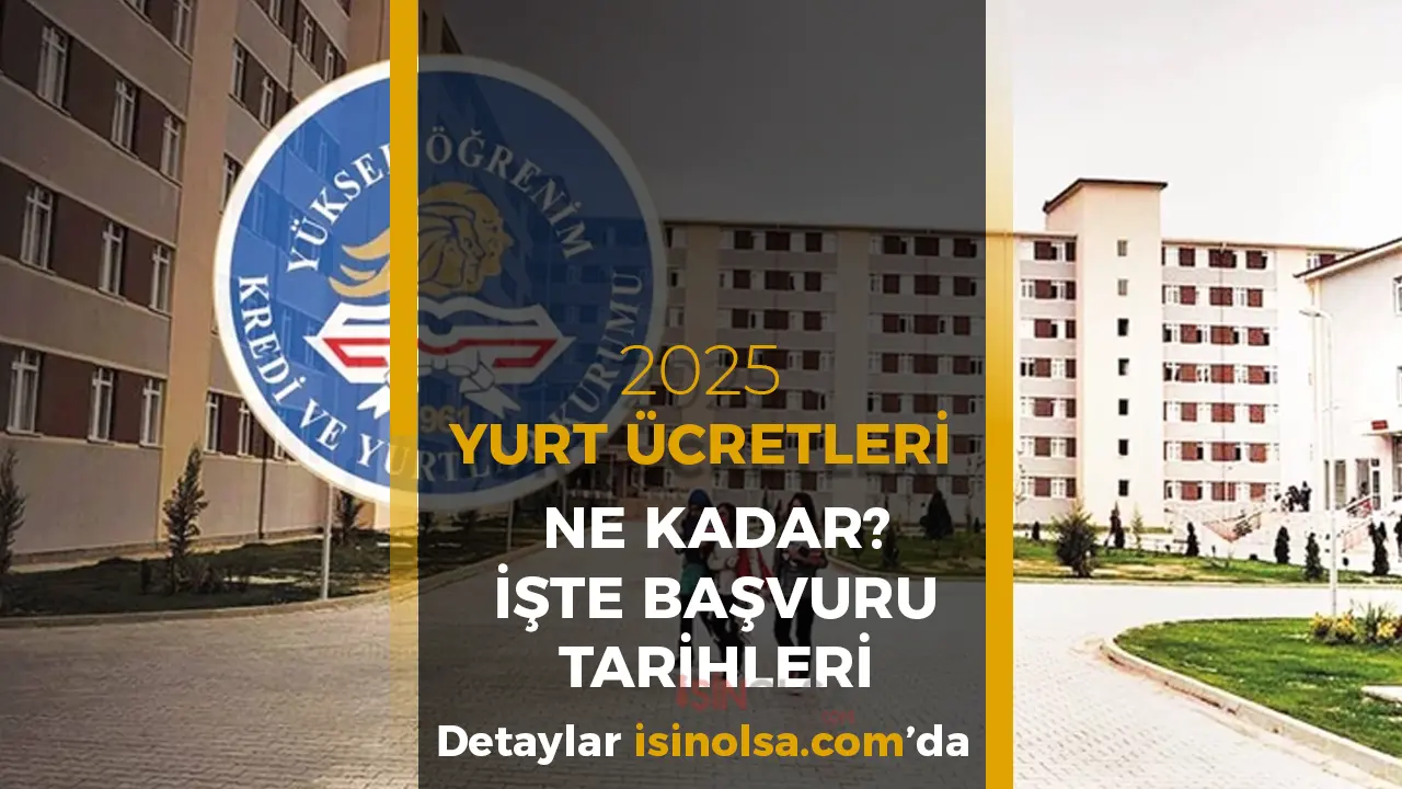 2025 KYK Yurt Ücretleri Belli Oldu! İşte Zamlı Fiyatlar ve Başvuru Detayları - İşin Olsa | Kamu ...