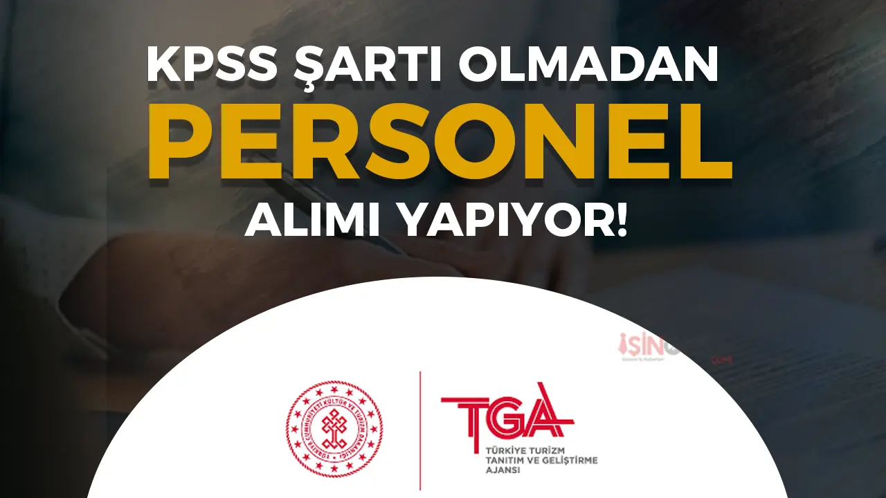 Kültür Bakanlığı TGA 2025 Personel Alımı Yapacak! - İşin Olsa | Kamu Memur Personel Alımı İlanları